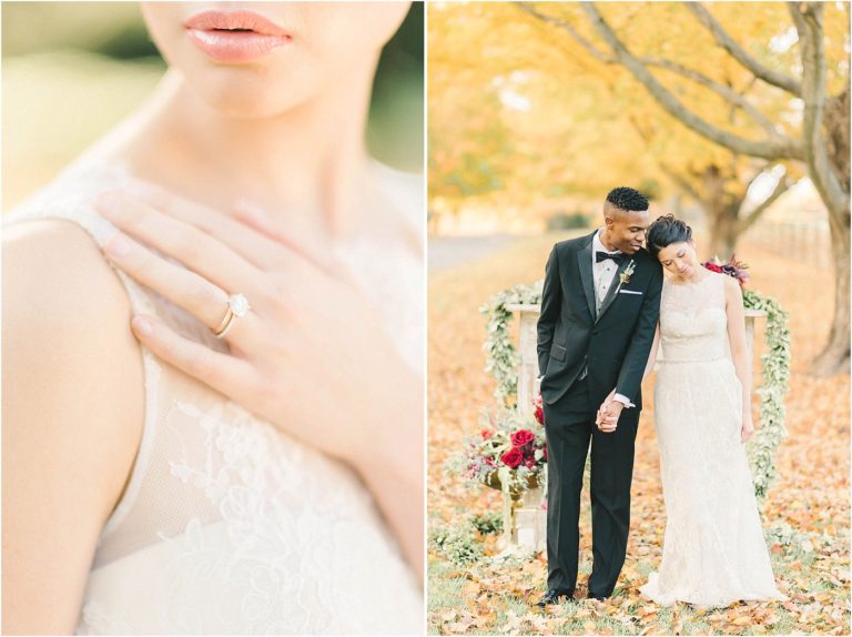Burgundy & Berry Fall Wedding Inspiration - Kari Rider Events