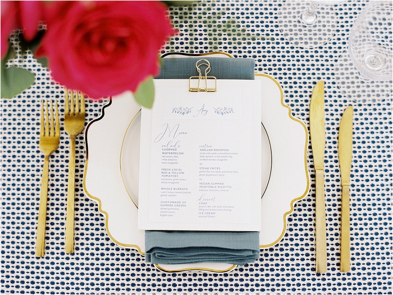 Perfect Place Cards for Outdoor Weddings | Kari Rider Events