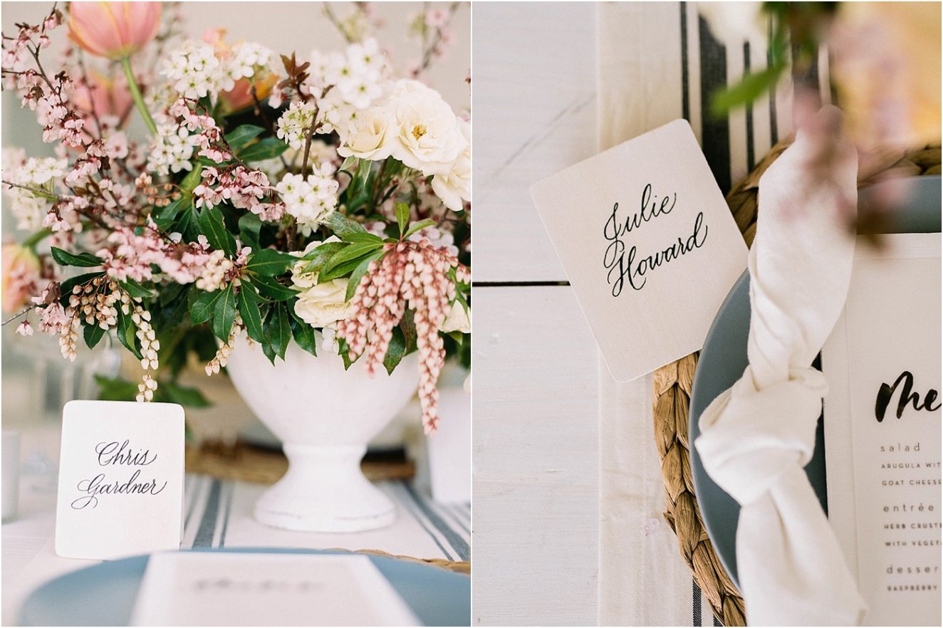Place Cards Fit for an Outdoor Wedding - Kari Rider Events